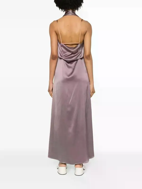 ALYSI Satin Maxi Dress