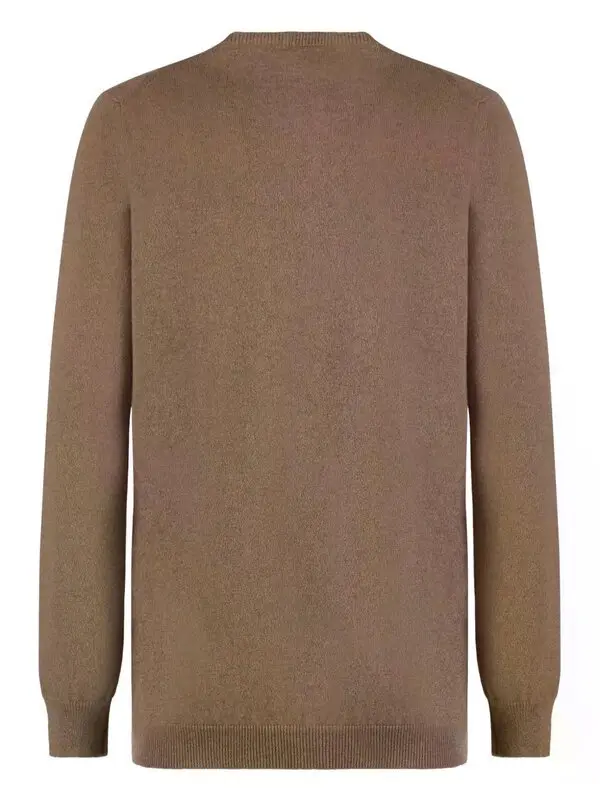 Malo Wool Jumper - Brown