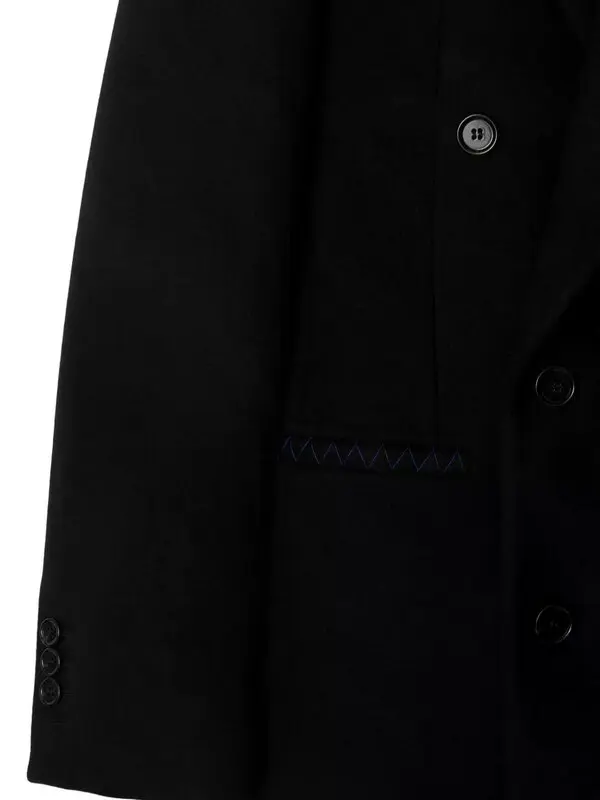 Burberry Double-breasted Wool Coat