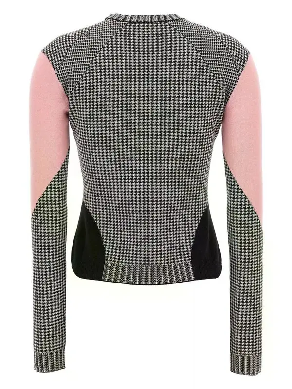 Alexander McQueen Checked Wool Sweater