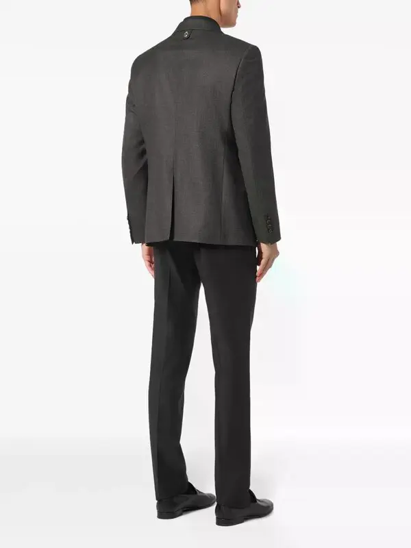 BILLIONAIRE Single-breasted Blazer - Black