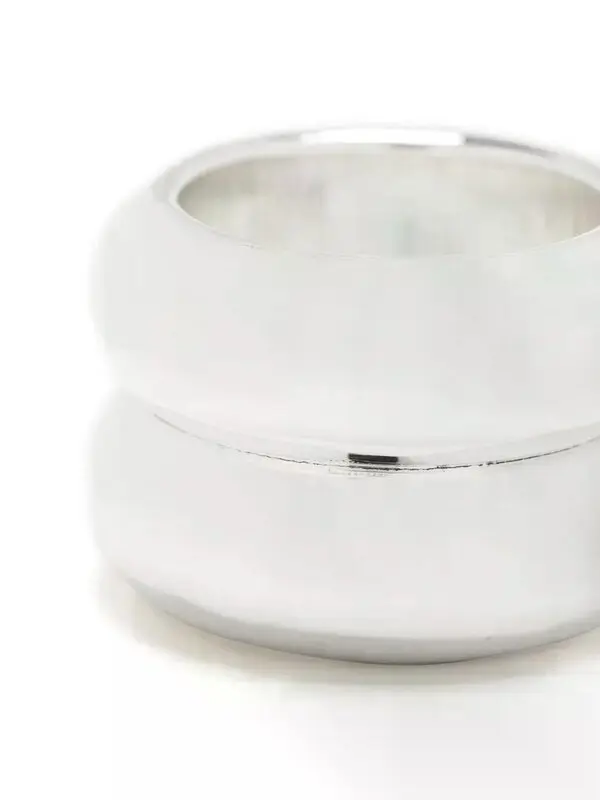 UNCOMMON MATTERS Breve Double-band Ring