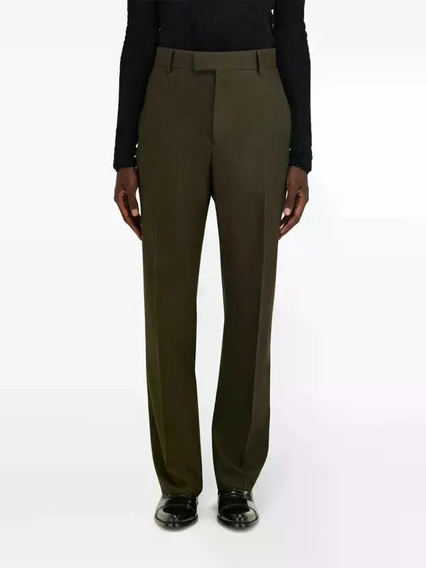 FERRAGAMO Tailored Virgin Wool Trousers