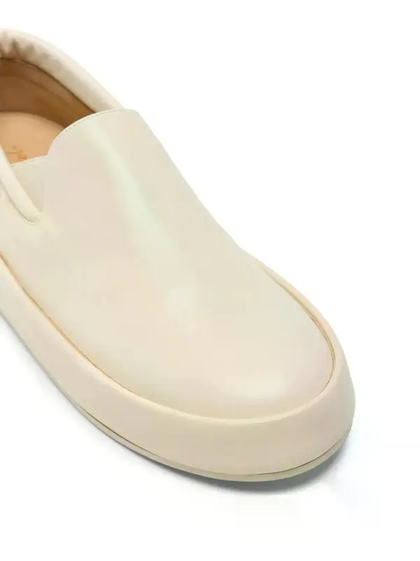 Marsèll Cassapelle Leather Sneakers - Neutrals