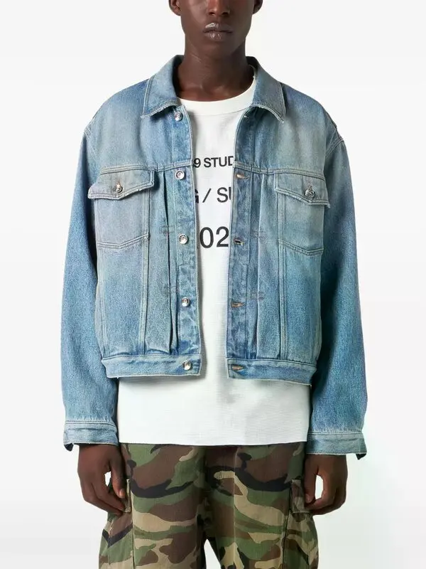 1989 STUDIO Logo-embossed Denim Jacket