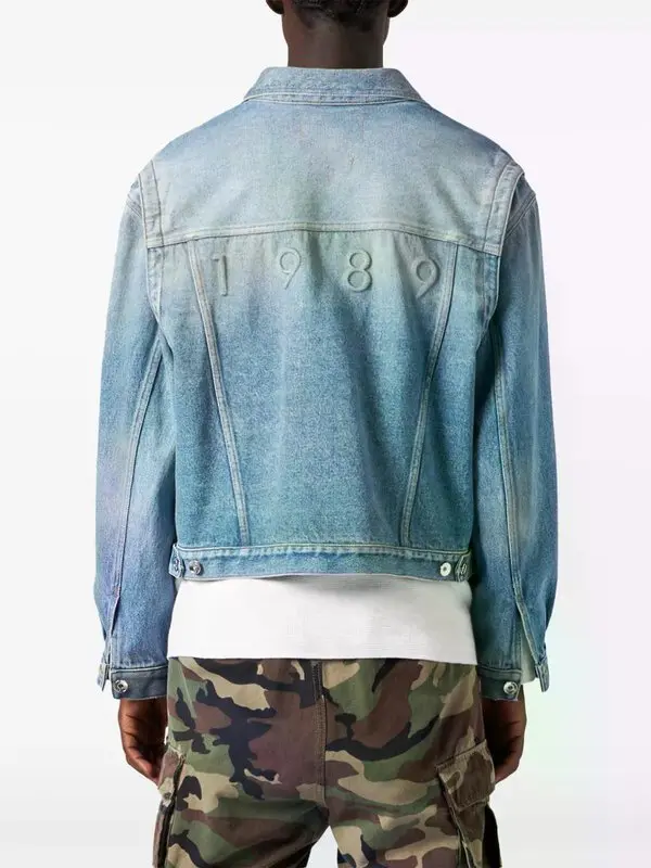 1989 STUDIO Logo-embossed Denim Jacket