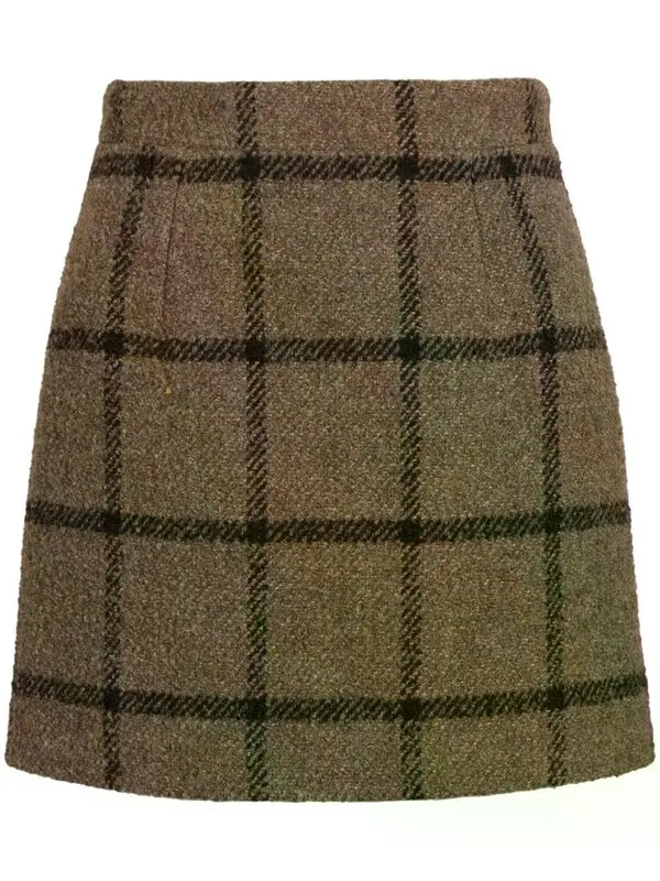 PATOU Tweed Mini Skirt