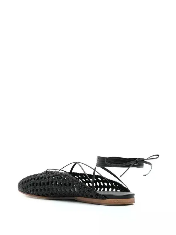 FORTE_FORTE Interwoven Flat Pumps