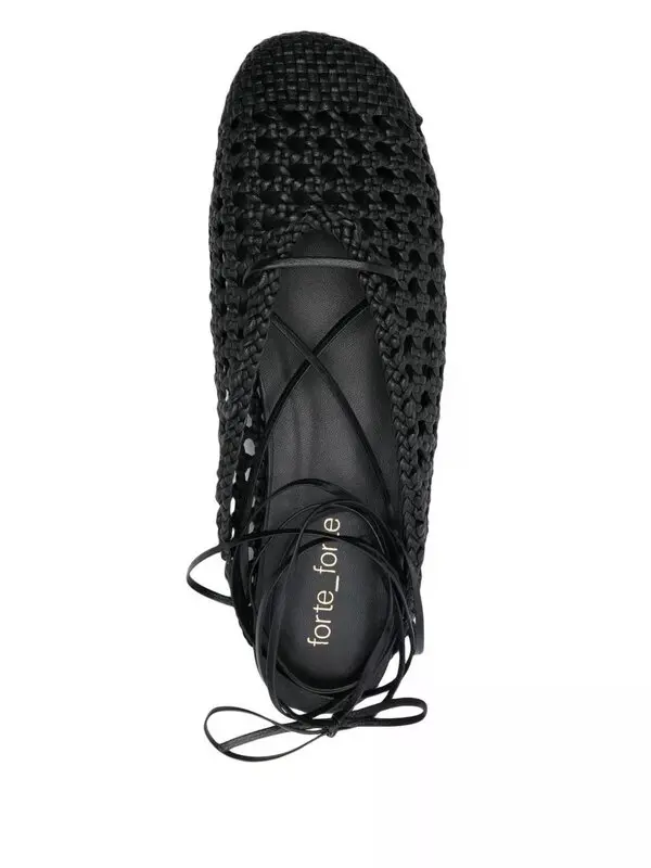 FORTE_FORTE Interwoven Flat Pumps