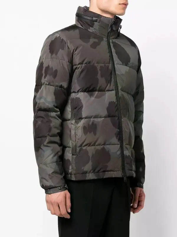 Aspesi Camouflage-print Padded Jacket