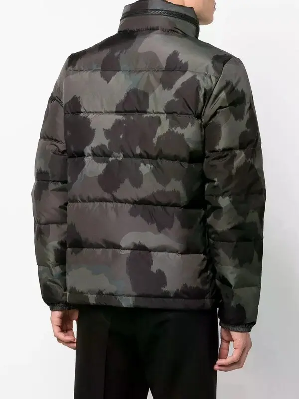 Aspesi Camouflage-print Padded Jacket