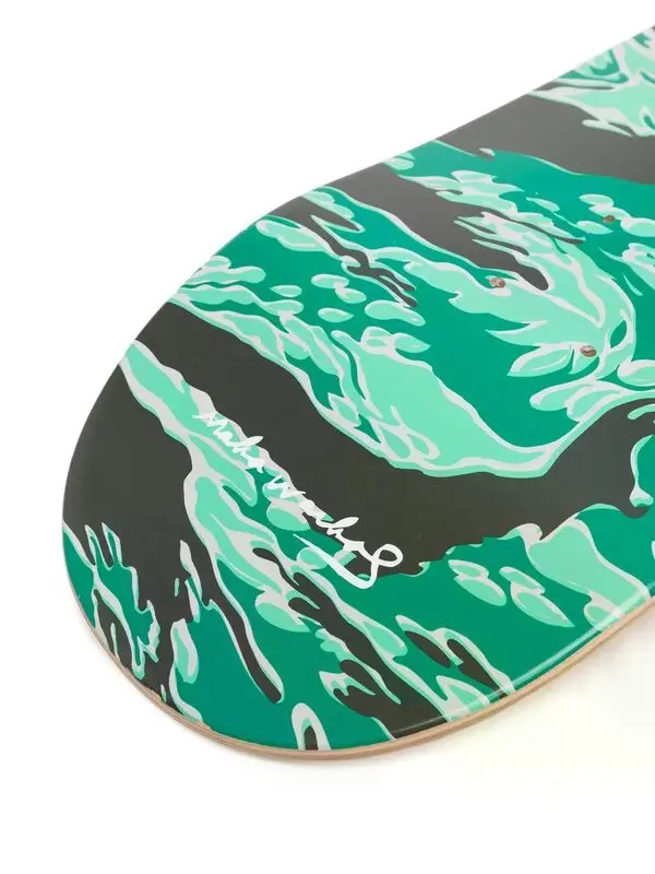 MAHARISHI Logo-print Skateboard