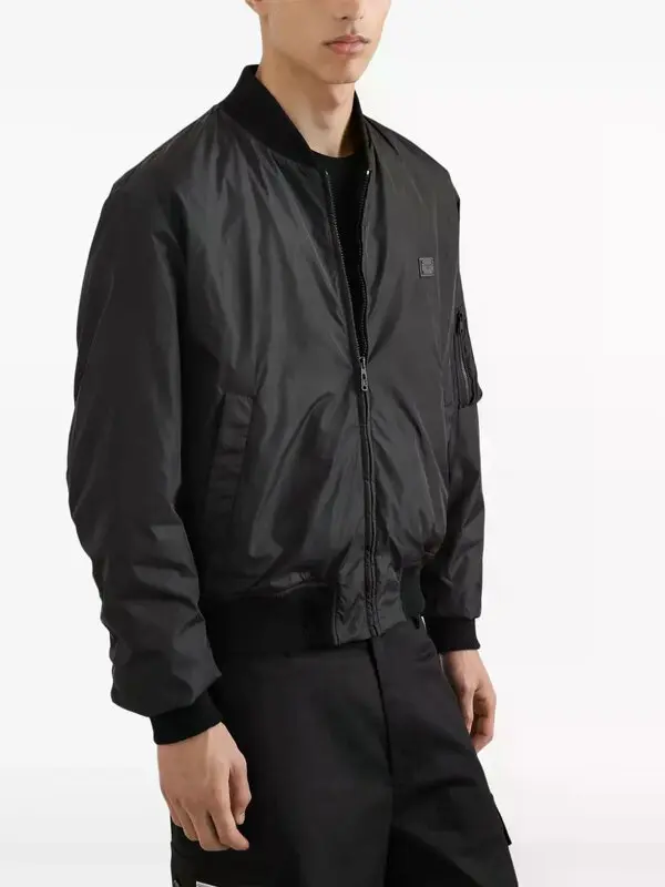 Dolce & Gabbana Logo-plaque Bomber Jacket