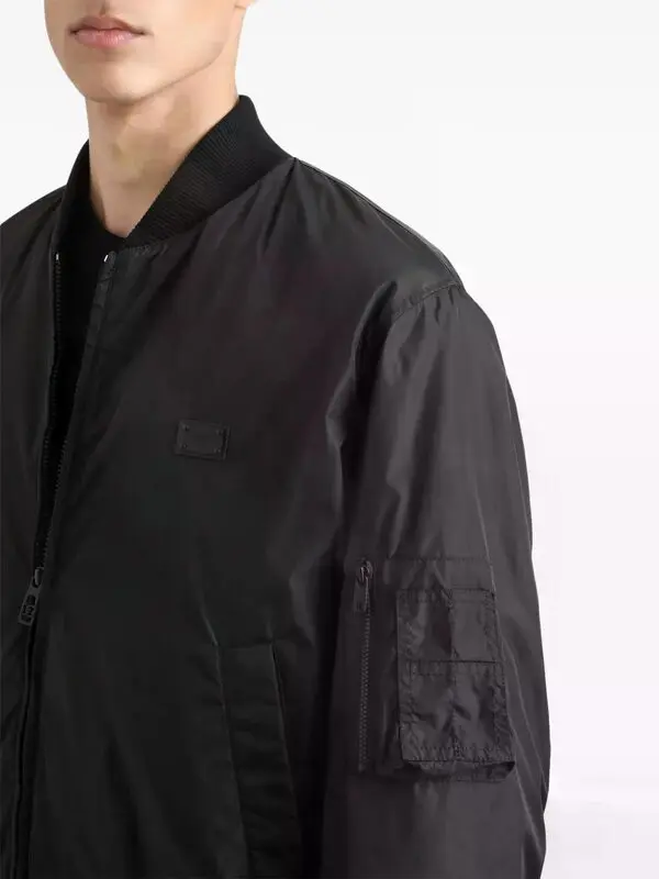 Dolce & Gabbana Logo-plaque Bomber Jacket