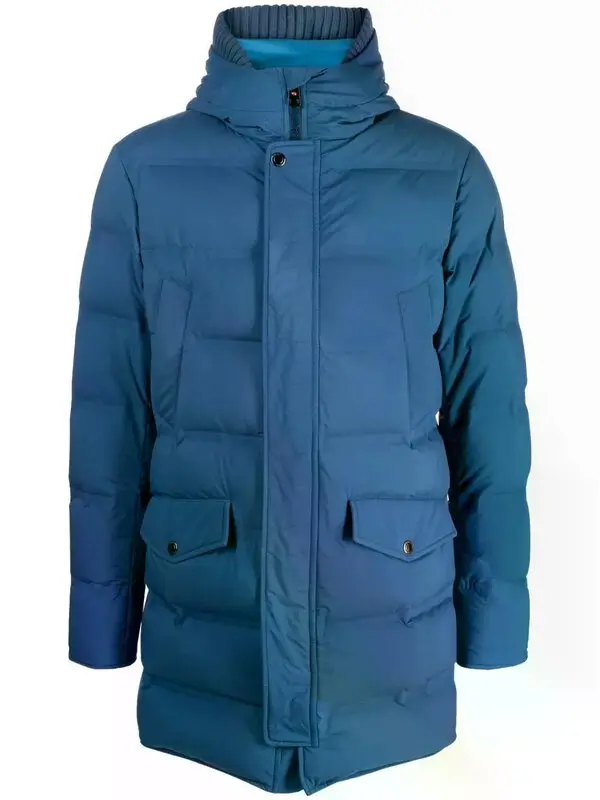KIRED Quilted Hooded Down Jacket