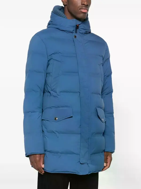 KIRED Quilted Hooded Down Jacket