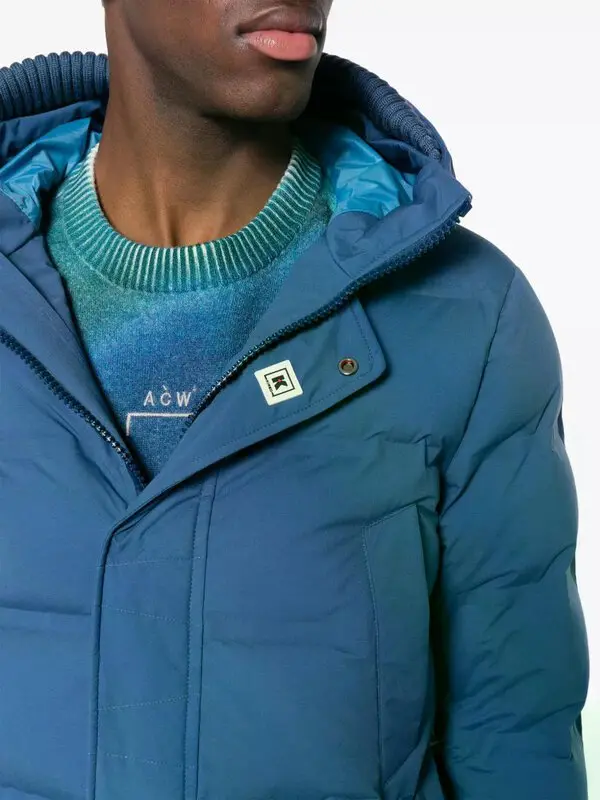 KIRED Quilted Hooded Down Jacket