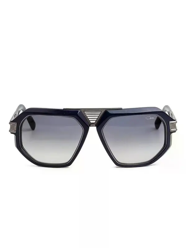 Cazal Hexagonal-frame Sunglasses - Black