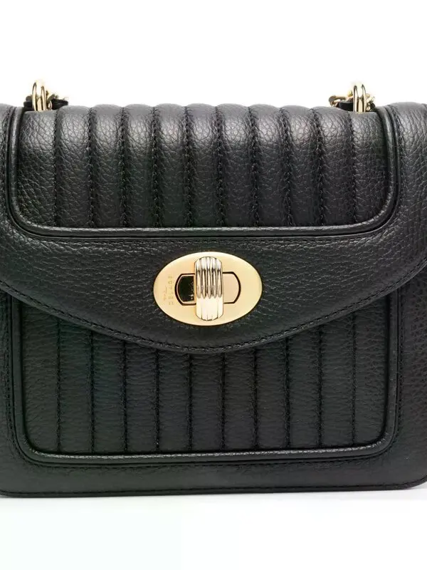 DELAGE Mini Ginette Shoulder Bag - Black
