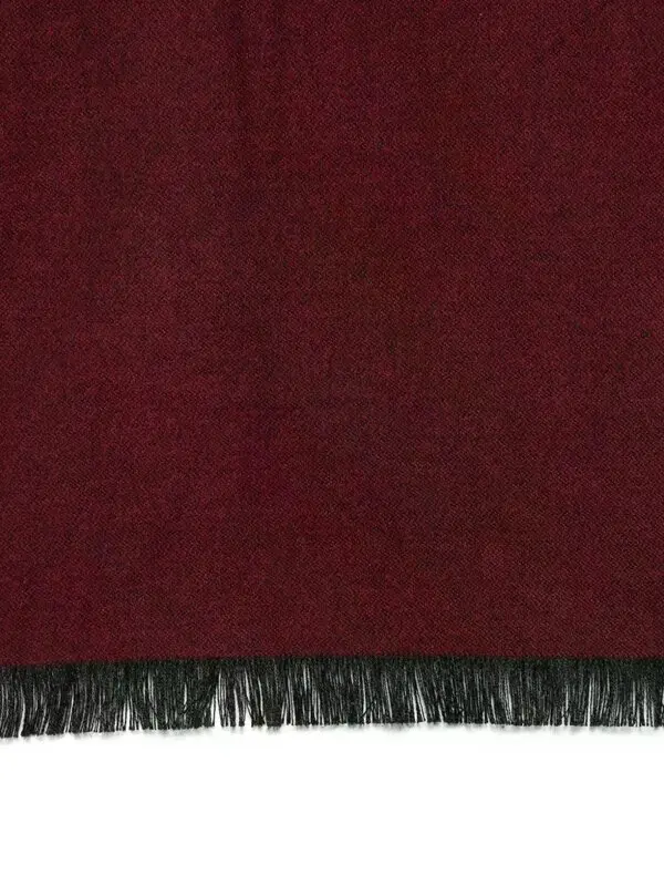 REMUS UOMO Logo-patch Scarf - Red