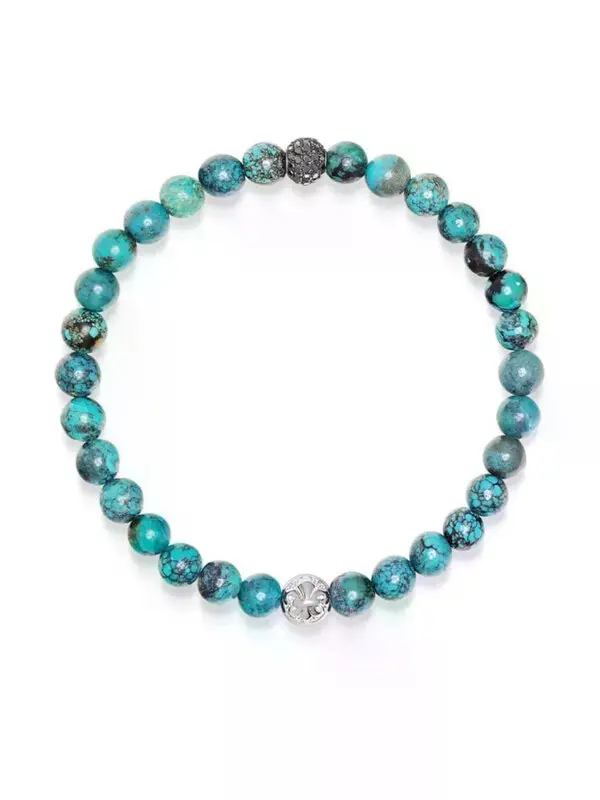 NIALAYA JEWELRY Beaded Bracelet - Blue