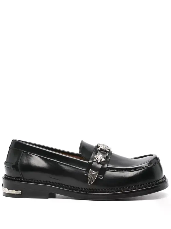 Toga Metallic-detail Loafers