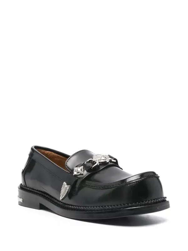 Toga Metallic-detail Loafers