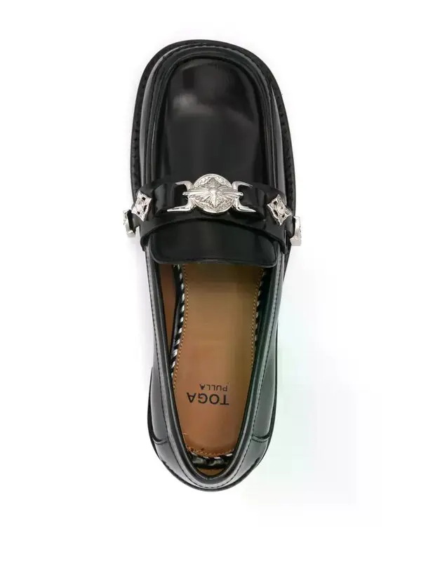 Toga Metallic-detail Loafers