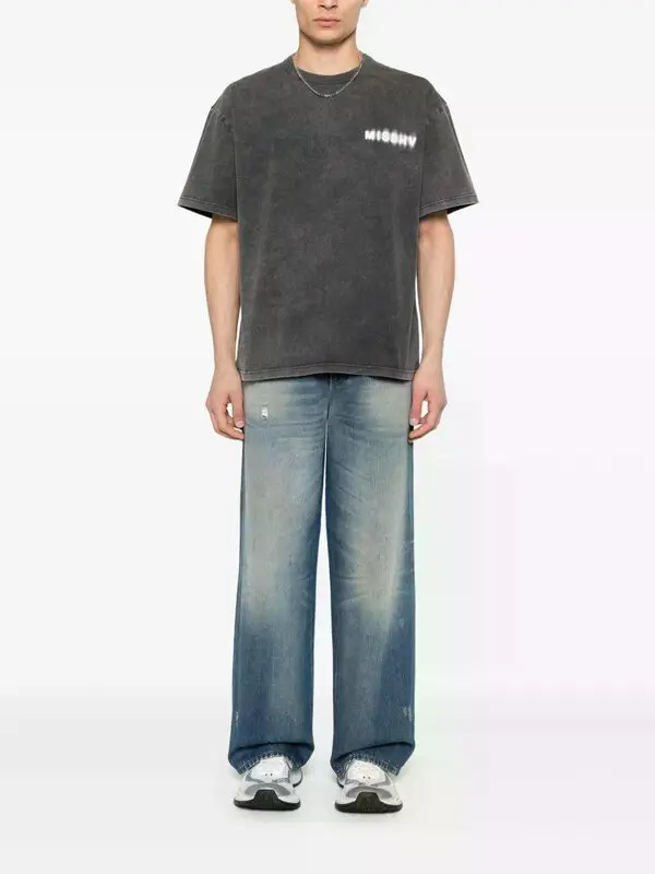 GOLDEN GOOSE Distressed Straight-leg Jeans