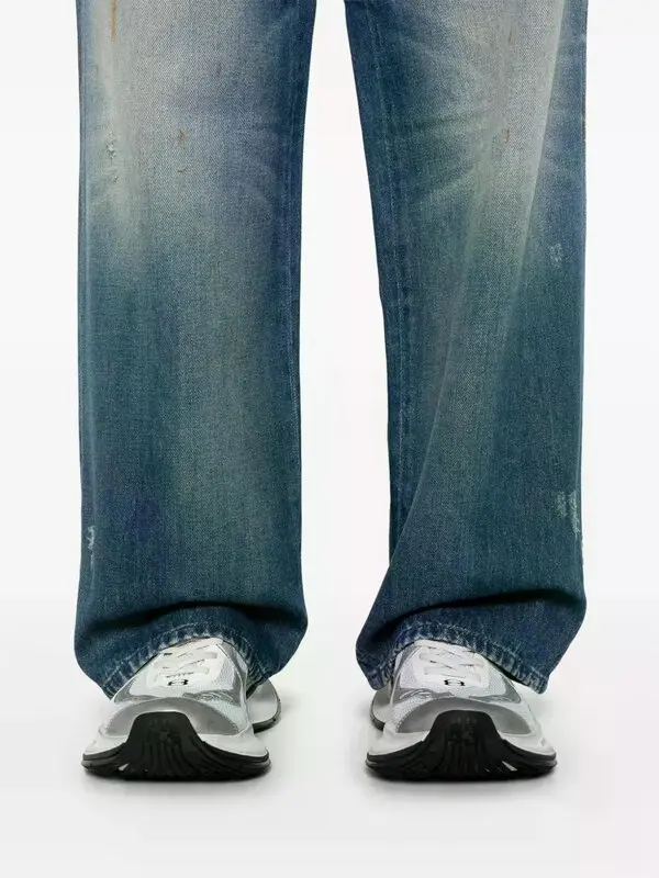 GOLDEN GOOSE Distressed Straight-leg Jeans