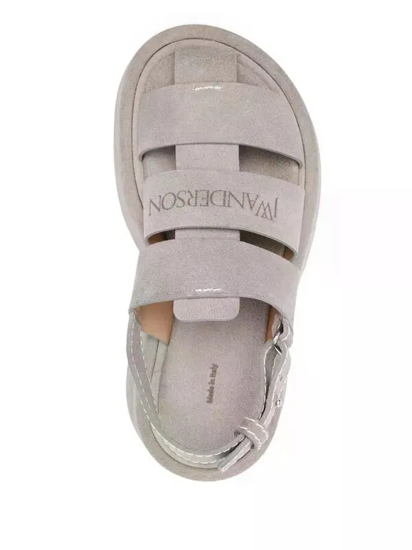 JW Anderson Suede Platform Fisherman Sandals