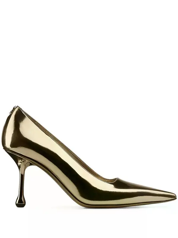 JIMMY CHOO Ixia 80 Pumps - Gold