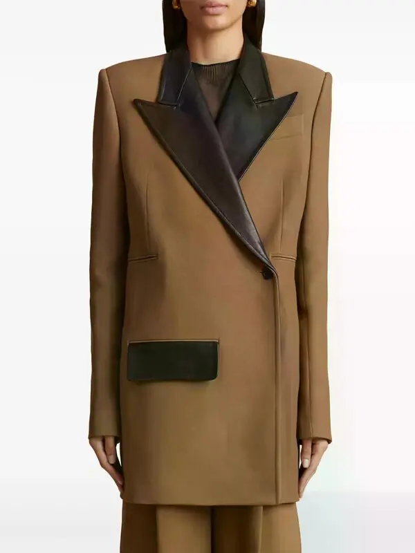 Khaite The Jacobson Asymmetric Blazer