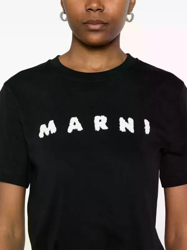 Marni Fluffy Logo T-shirt