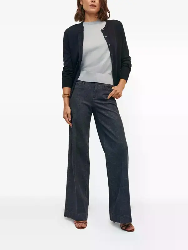 Brooks Brothers Wide-leg Jeans