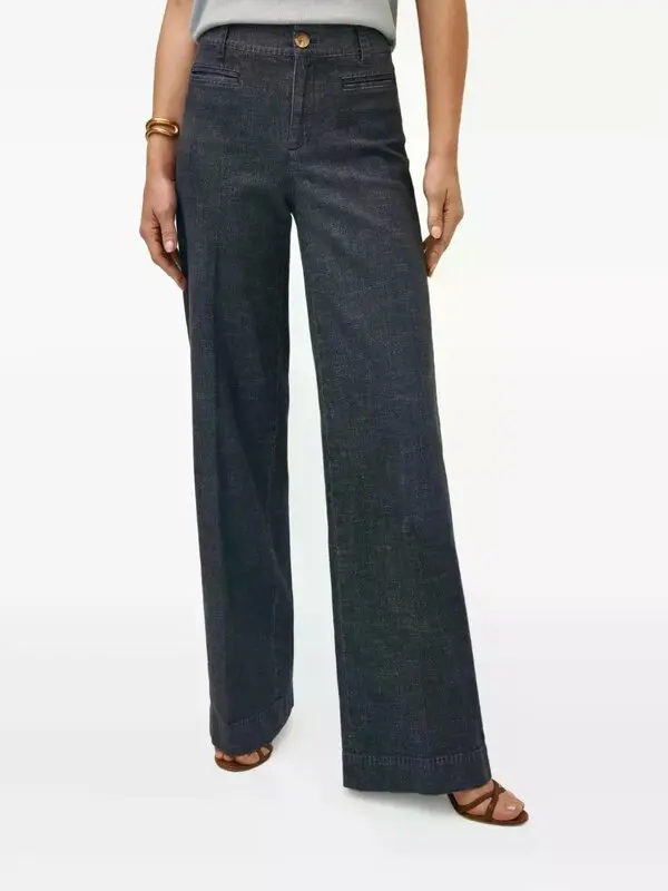 Brooks Brothers Wide-leg Jeans