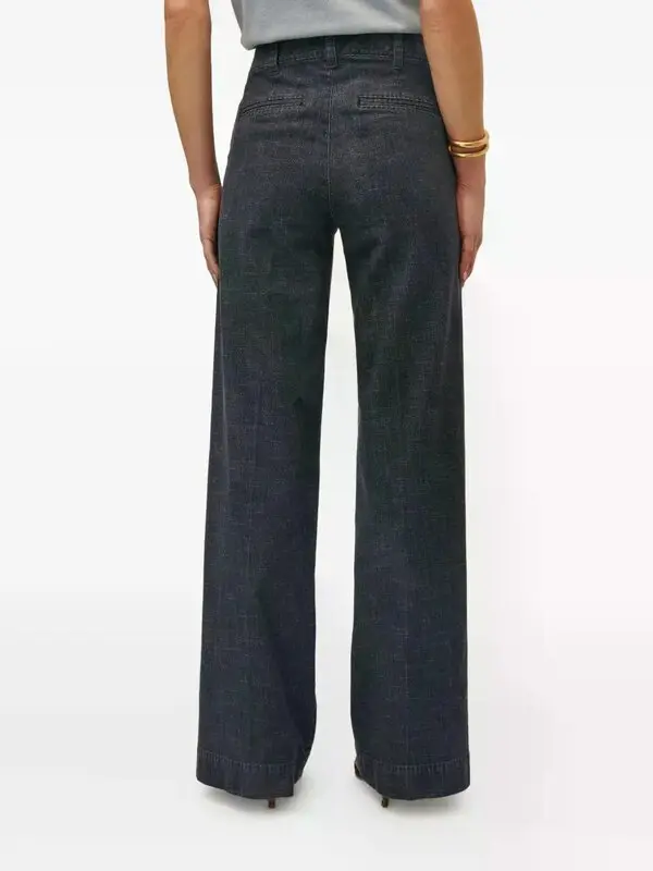 Brooks Brothers Wide-leg Jeans