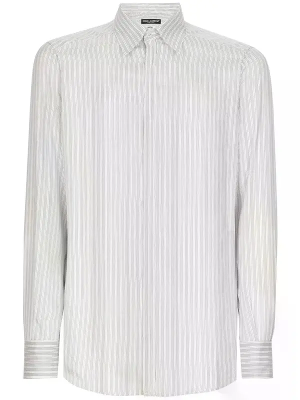 Dolce & Gabbana Striped Long-sleeve Shirt