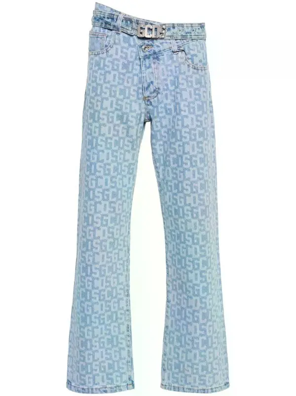 Gcds Logo-print Jeans