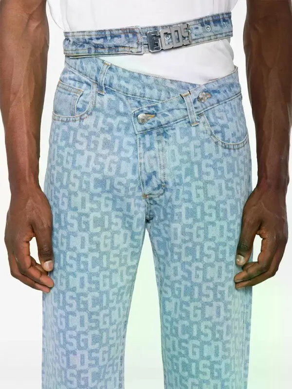 Gcds Logo-print Jeans