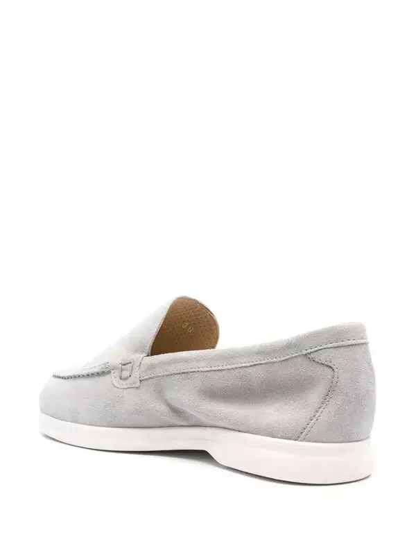 DOUCAL'S Slip-on Suede Moccasins - Grey