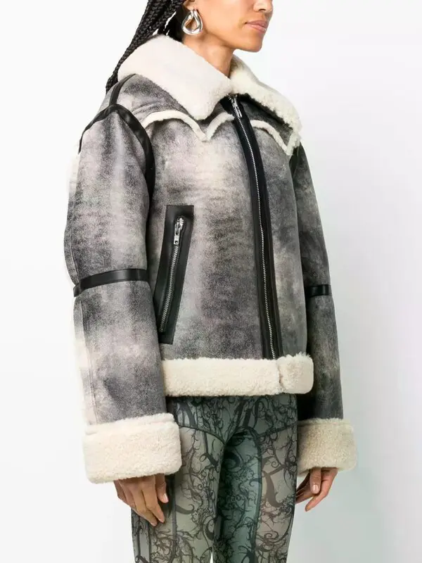 STAND STUDIO Lessie Faux-shearling Jacket