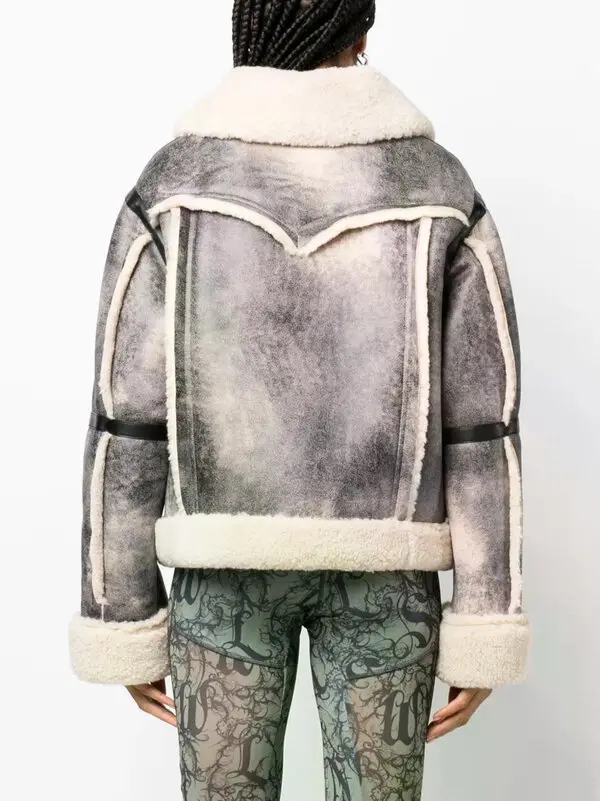 STAND STUDIO Lessie Faux-shearling Jacket