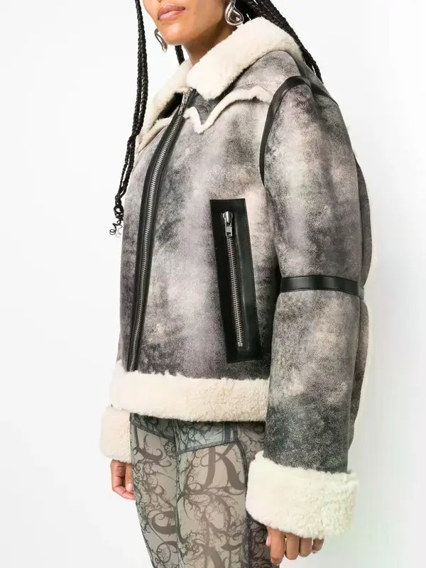STAND STUDIO Lessie Faux-shearling Jacket