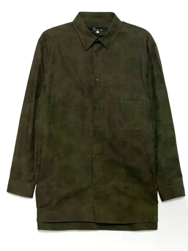 Yohji Yamamoto Floral-print Shirt