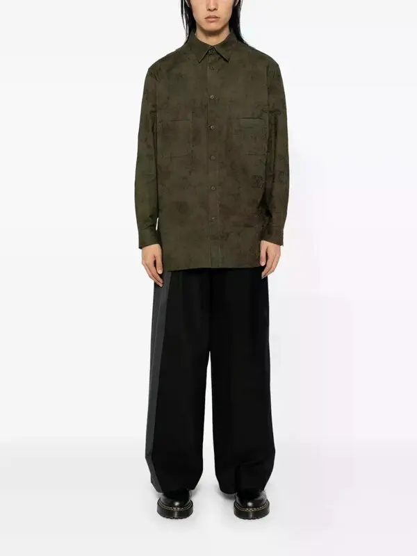 Yohji Yamamoto Floral-print Shirt