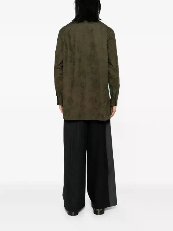 Yohji Yamamoto Floral-print Shirt