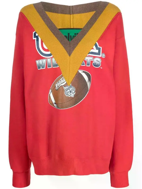 Colville Graphic-print V-neck Sweatshirt