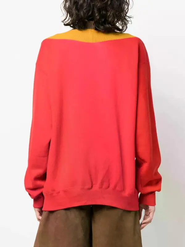 Colville Graphic-print V-neck Sweatshirt