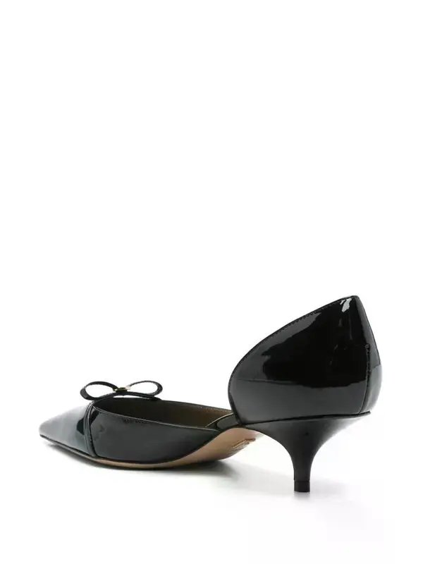 FERRAGAMO Bow-detail Pumps - Black